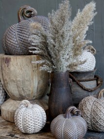 Mocca antik dekorace dýně Pumpkin antique M - Ø 14*13 cm