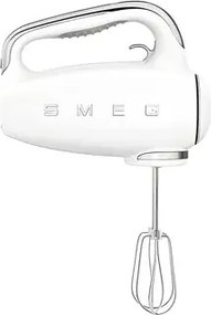 SMEG HMF01WHEU bílá / Ruční mixér / 250W / 9 rychlostí / turbo