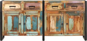 Příborník 172 x 35 x 80 cm masivní recyklované dřevo 321697