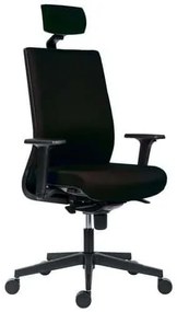 Manutan  Kancelářská židle Titan, černá