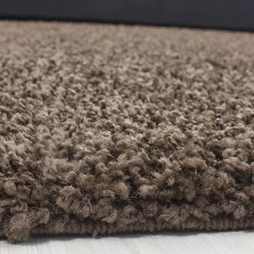 Vopi | Kusový koberec Life Shaggy 1500 brown - 80 x 250 cm