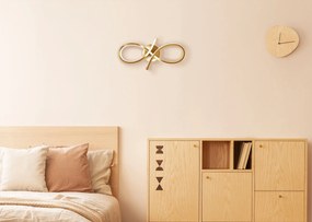 Toolight, LED nástěnné svítidlo 18W APP1051-W, zlatá, OSW-01067