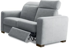 Pregio Italia sofa&relax Stylová luxusní sedačka ZAK Provedení: 2 místná, Vzorník látek: tekno fibra 32 grey