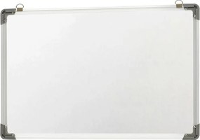 vidaXL Bílá magnetická tabule stíratelná za sucha 50 x 35 cm ocel [146630]