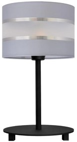 Helam | Stolní lampa HELEN 1xE27/60W/230V šedá/černá | HE1313