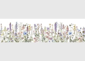 Samolepící bordura na zeď Divoké Květy | 5 m x 13.8 cm | DWB8483