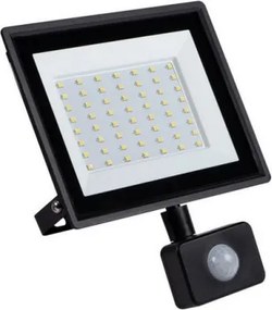 LED reflektor s čidlem Kanlux Miledo GRUN NV LED-50-B-SE 50W neutrální bílá 31400