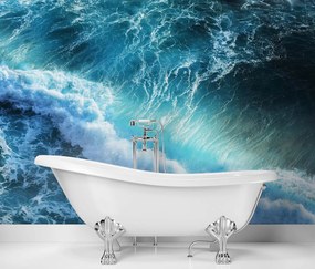 Gario Fototapeta Modré vlny Materiál: Vliesová, Rozměry: 200 x 140 cm