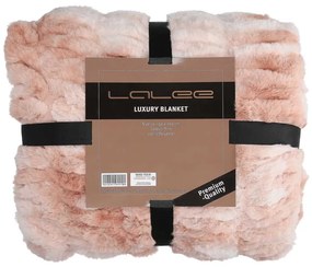 Lalee Deka Luxury Blanket Pink