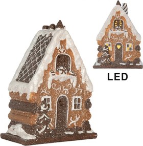 Perníková LED chaloupka Gingerbread Cotti - 15*8*19 cm