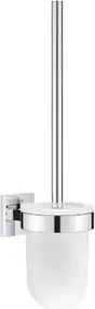 Grohe QuickFix Start Cube - WC štětka nástěnná s držákem sklo/chrom