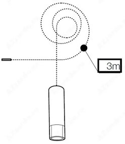 Azzardo AZ3457 - Závěs ZIKO 1xG9/40W/230V