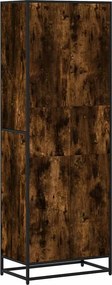 Knihovna kouřový dub 60 x 35 x 170,5 cm kompozitní dřevo 3300852