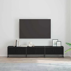 TV jednotky 210 x 35 x 41 cm Černý dub Kompozitní dřevo 3402502
