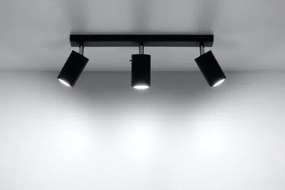 Bodové svítidlo SOLLUX Ring 3 GU10 3x40W bez zdroje SL.0093 černá