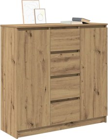 Příborník se zásuvkami, dub řemeslný, 100,5 x 35 x 98,5 cm, konstrukční dřevo 3328461