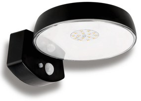 Solární fasádní svítidlo LED s pohybovým senzorem