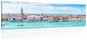 Obraz pohled na Benátky - 120x40 cm