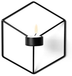 Nástěnný svícen hexagon POV Black Audo Copenhagen