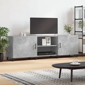 TV skříňka betonově šedá 150 x 30 x 50 cm kompozitní dřevo - Default Title