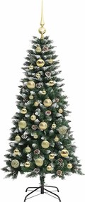 Umělý vánoční stromeček Zelená 120 cm PVC, plast a ocel 3395800