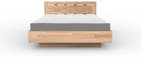 Solwo Design Masivní postel JUPITER 180x200 DUB CINK - DO205