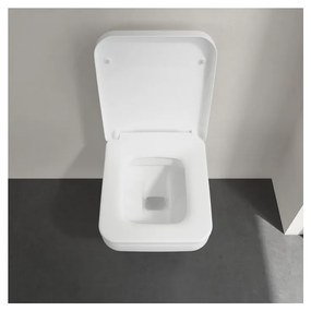 Villeroy & Boch Villeroy &amp; Boch ARCHITECTURA - Záchodové sedátko s poklopem, s funkcí QuickRelease a SoftClose, bílá alpin 9M58S101