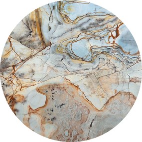 Komar Samolepicí vliesová fototapeta Dot Marble Sphere pr. 125 cm