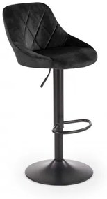 Halmar barová židle H101 barva: černá
