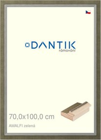 DANTIK rámeček 70x100 | AMALFI zelená (Plexi Čiré)