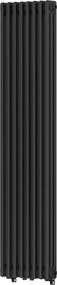 Mexen Denver dekorativní radiátor 1600 x 378 mm, 1487 W, černý - W215-1600-378-00-70