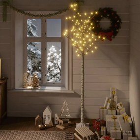 vidaXL Vánoční stromek 180 ch LED 1,8 m vrba dovnitř i ven [328683] Barva: Teplá bílá