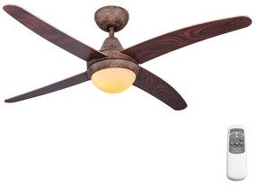 Globo 03814 - Stropní ventilátor LIZZ 2xE14/60W/230V + DO GL5373