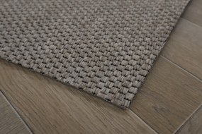 Vopi, Metrážový koberec Nature hnědý - neúčtujeme odřezky z role, na míru, šíře 2m,3m,4m, hnědá, filc, chodba / předsíň