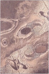 Vlněný koberec Agnella Isfahan Bellona Vřesový Rozměr: 160x240 cm