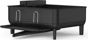 Simplehuman Compact Odkapávač na nádobí černá / rám z černé oceli / pl