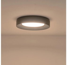 LED Stropní svítidlo MOONLIGHT LED/40W/230V 3000K černá pr. 50 cm