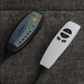 Polohovací křeslo šedé, elektrické TV-H9727 GREY2