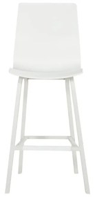 Bílé plastové zahradní barové židle v sadě 2 ks Sophie Wave – Hartman