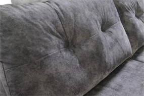 Sedací souprava DIOR U, šedá (AN 5077/5075)