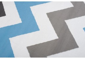 Kusový koberec PP Zero modrý 160x229cm