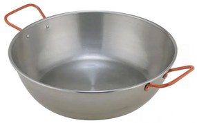 Wok pánev Paella leštěná ocel 55cm 53062