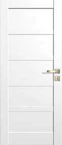 Interiérové dveře vasco doors BRAGA plné, model 1 Průchozí rozměr: 70 x 197 cm, Orientace dveří: Levé dveře, Dekor: Ořech muškátový