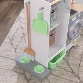 KidKraft Dřevěná kuchyňka s prádelnou / od 2 let