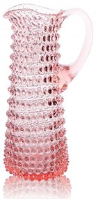 Kónický džbán, Jílek Glassworks, HOBNAIL, Neorosaline, 1 l