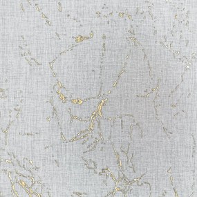 ZÁCLONA NA KROUŽCÍCH MARTA 140X250 CM VZOROVANÁ