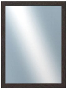 DANTIK - Zarámované zrcadlo - rozměr s rámem cca 60x80 cm z lišty RETRO černá (2528)