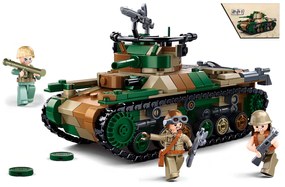 Sluban WWII M38-B1107 Japonský střední tank Typ 97 2v1
