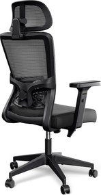 Ergonomické křeslo Piozano – Černé