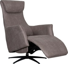 LABEL51 Elektrické polohovací křeslo LUND šedé SX-84.022